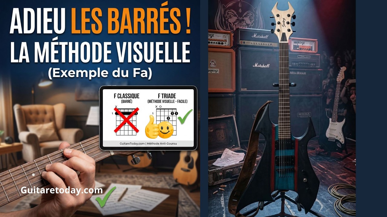 Comment jouer le Fa Majeur sans forcer : La méthode mécanique (et ...
